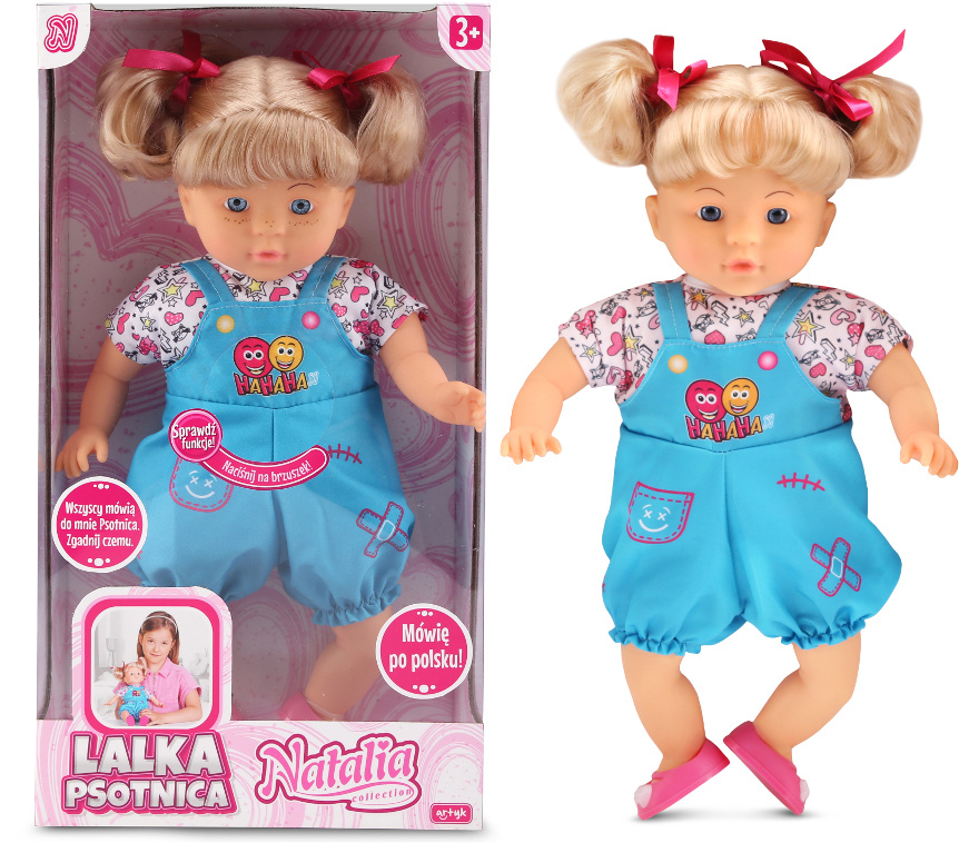 Artyk 122156 LALKA NATALIA PSOTNICA 36 CM | ZABAWKI \ EDUKACYJNE ...